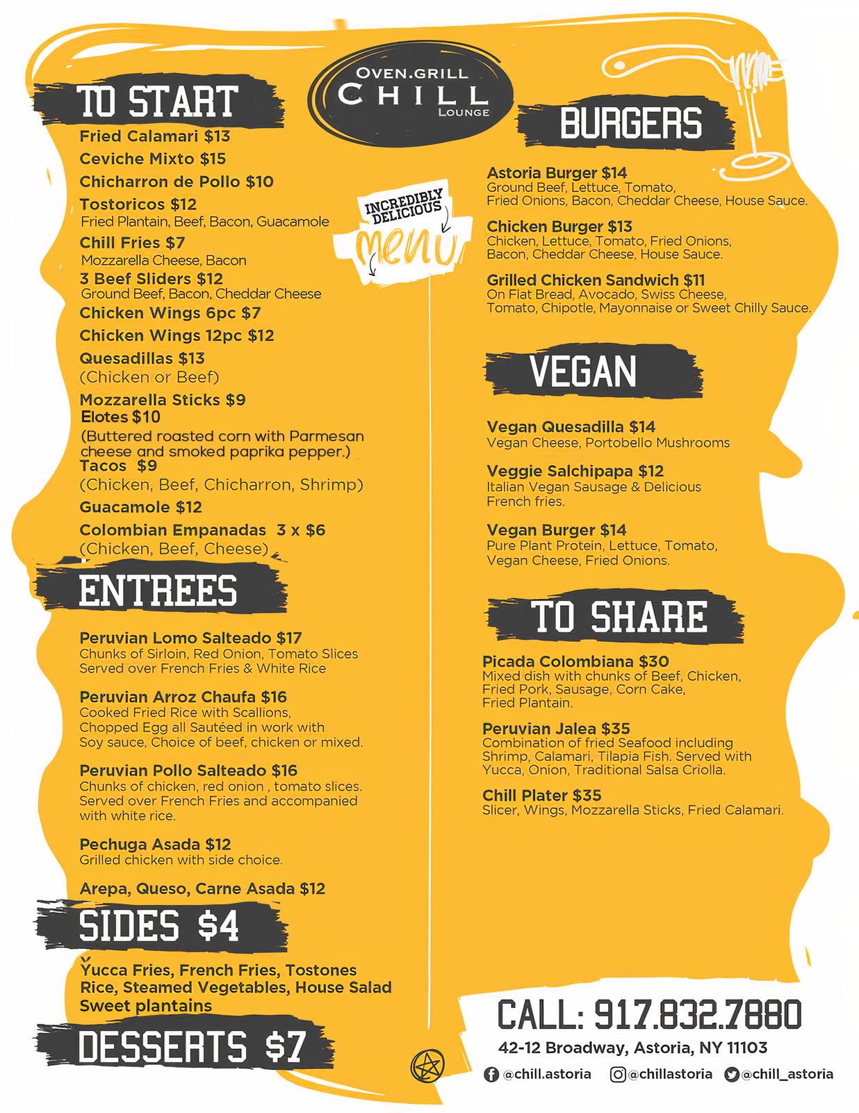 new – Oven.Grill Chill Lounge